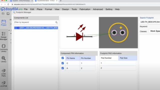 【世界一簡単】EasyEDAで基板設計→JLCPCBに発注！使い方解説ちゃーのYouTube大学工学部