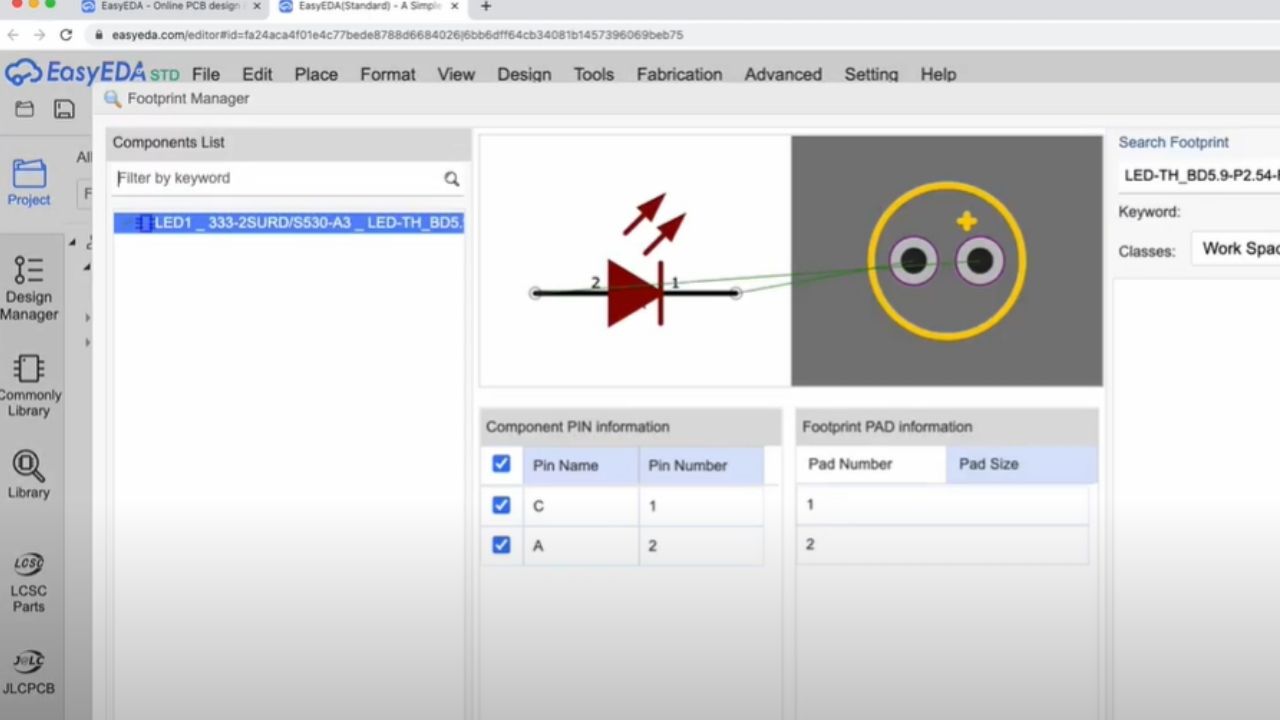 【世界一簡単】EasyEDAで基板設計→JLCPCBに発注！使い方解説ちゃーのYouTube大学工学部